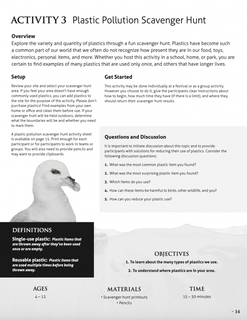 WMBD Activity 3 Plastic Pollution Scavenger Hunt – EFTA Digital ...