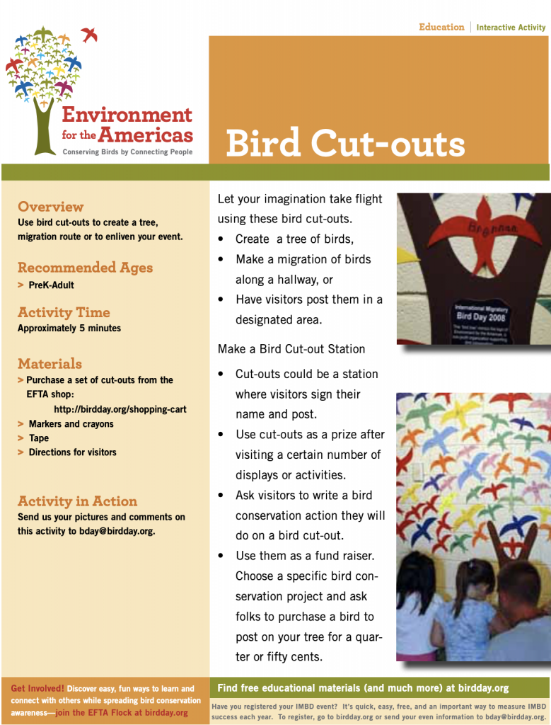 Bird Cut-Out – EFTA Digital Resource Library